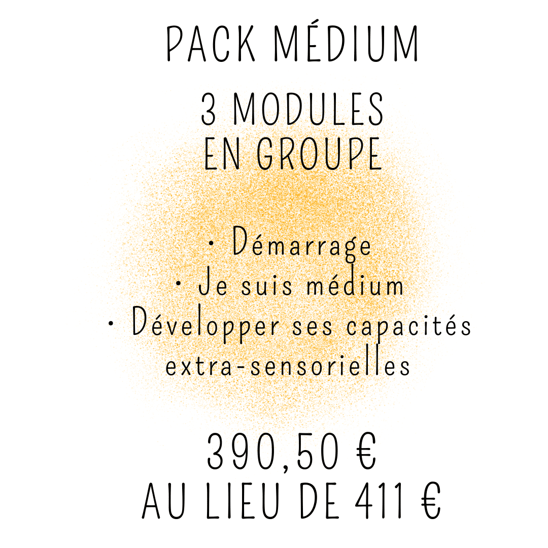 Formation médiumnité en ligne Tarifs & Packs de formation Médium